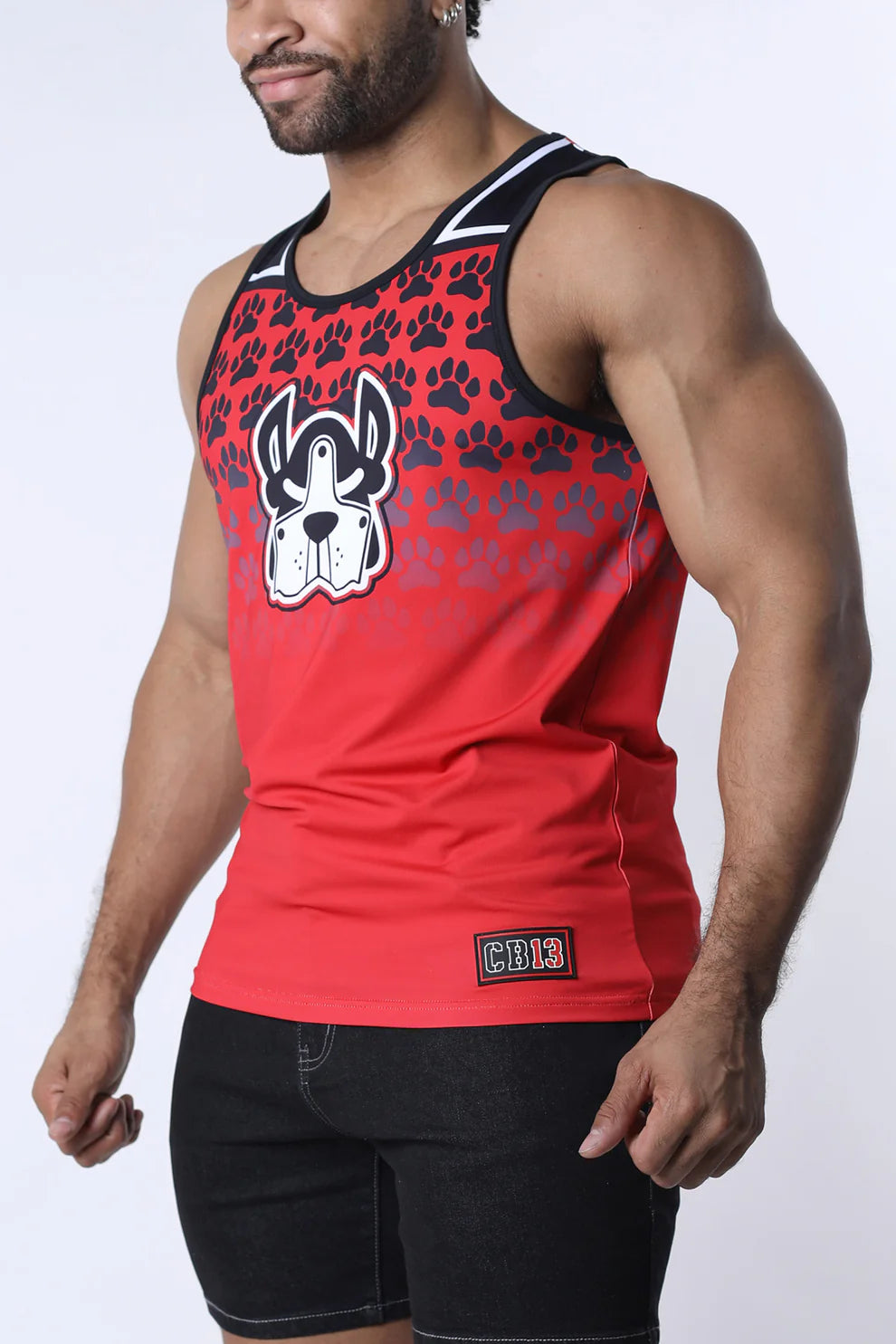 Cellblock13 Red Muzzle Up Tank – Skivvies